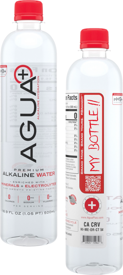 Agua Plus™ Premium Alkaline Water – Optimum Hydration